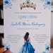 Floral Dress Quinceañera Invitation: Personalized 15th Birthday Party ...