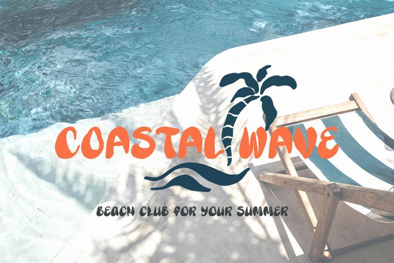 Handwritten Fonts Summer, Handwriting Font Bubble, Hand Drawn Coastal ...