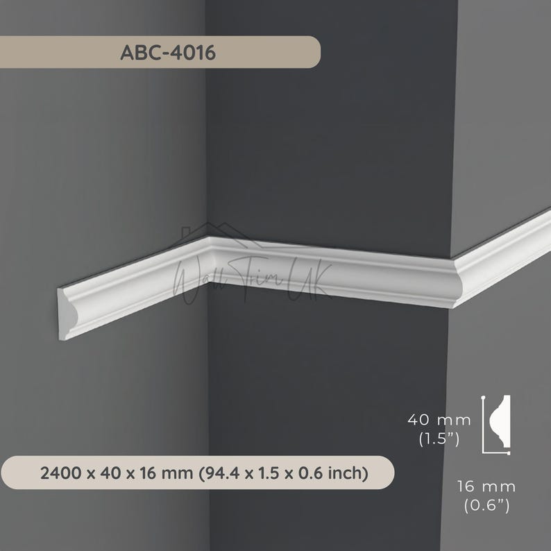 Georgian Style Pre-cut Wall Moulding Kit - Picture Frame Molding Wall ...