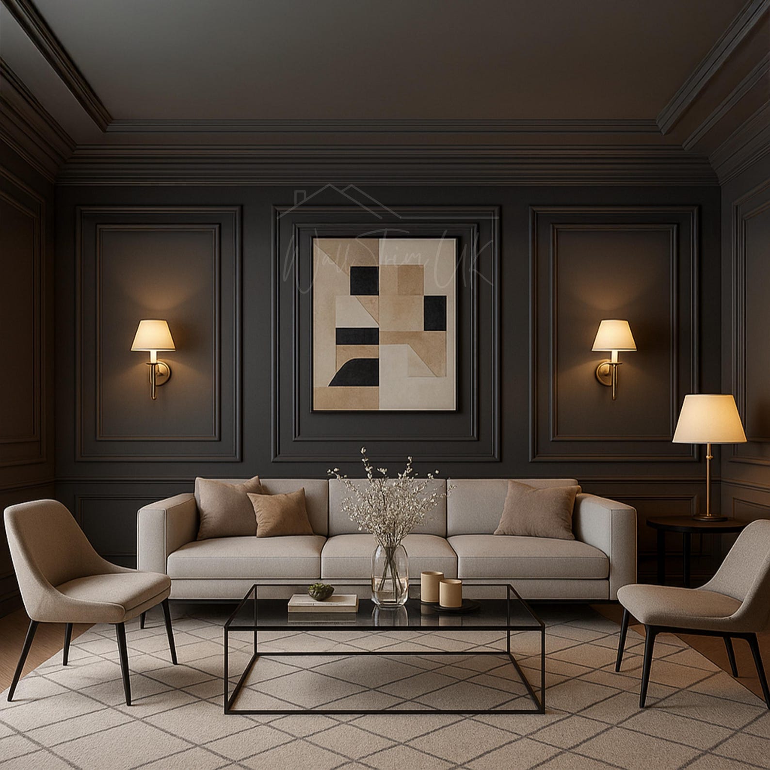 Easy Install Wall Moulding Kit – Frame Wall Molding – Decorative Wall ...