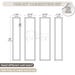 Wall Panelling Frame – Decorative Wall Panels – Wall Moulding Kit – Pre ...