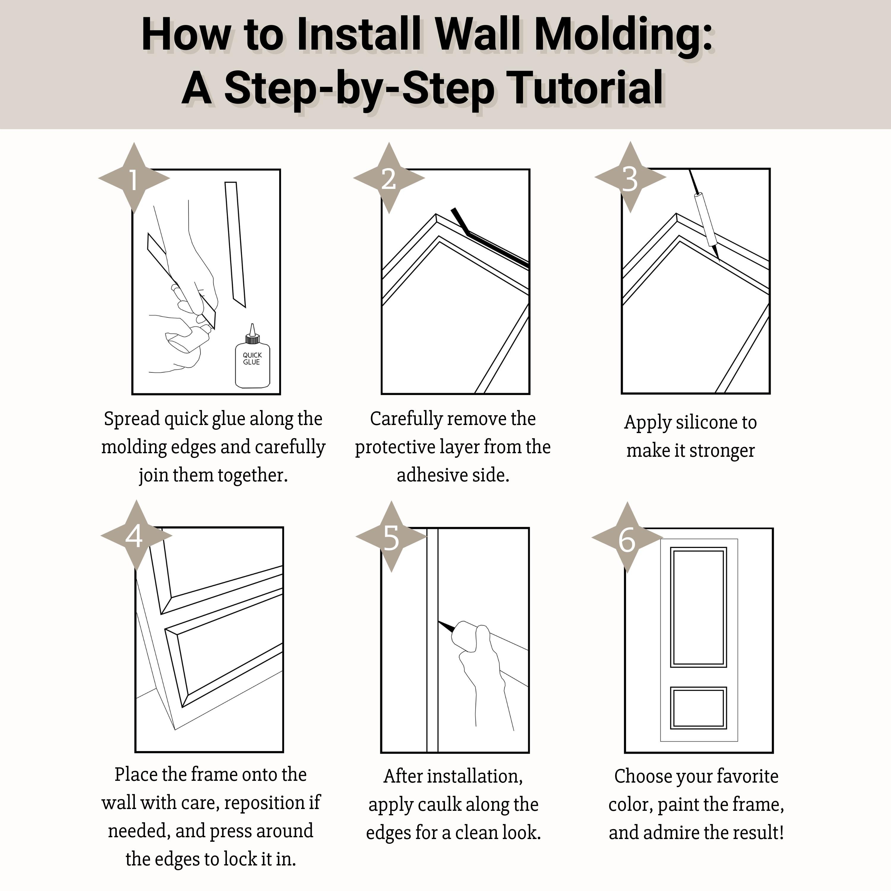 Board and Batten Wall Panel Kit – Peel and Stick Wainscoting – DIY ...