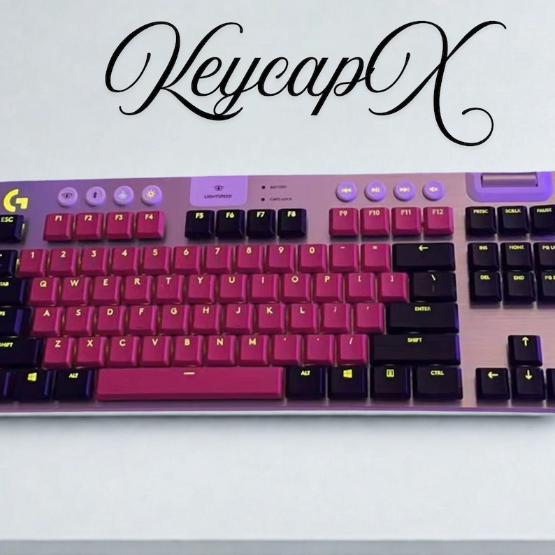 RGB Shine Through PBT Keycap Set With Numpad for Logitech G813 G915 ...