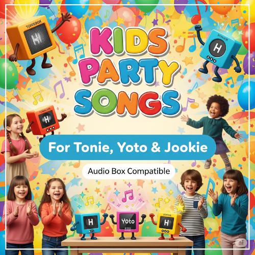 100+ Kids Party Songs Tonie, Yoto, Jookie, Audio Box, Popular Dancing ...