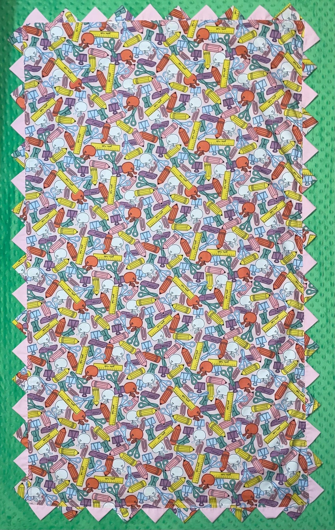 Toddler Nap-blanket, Diaper Changing Mat, Daycare Blankie ...