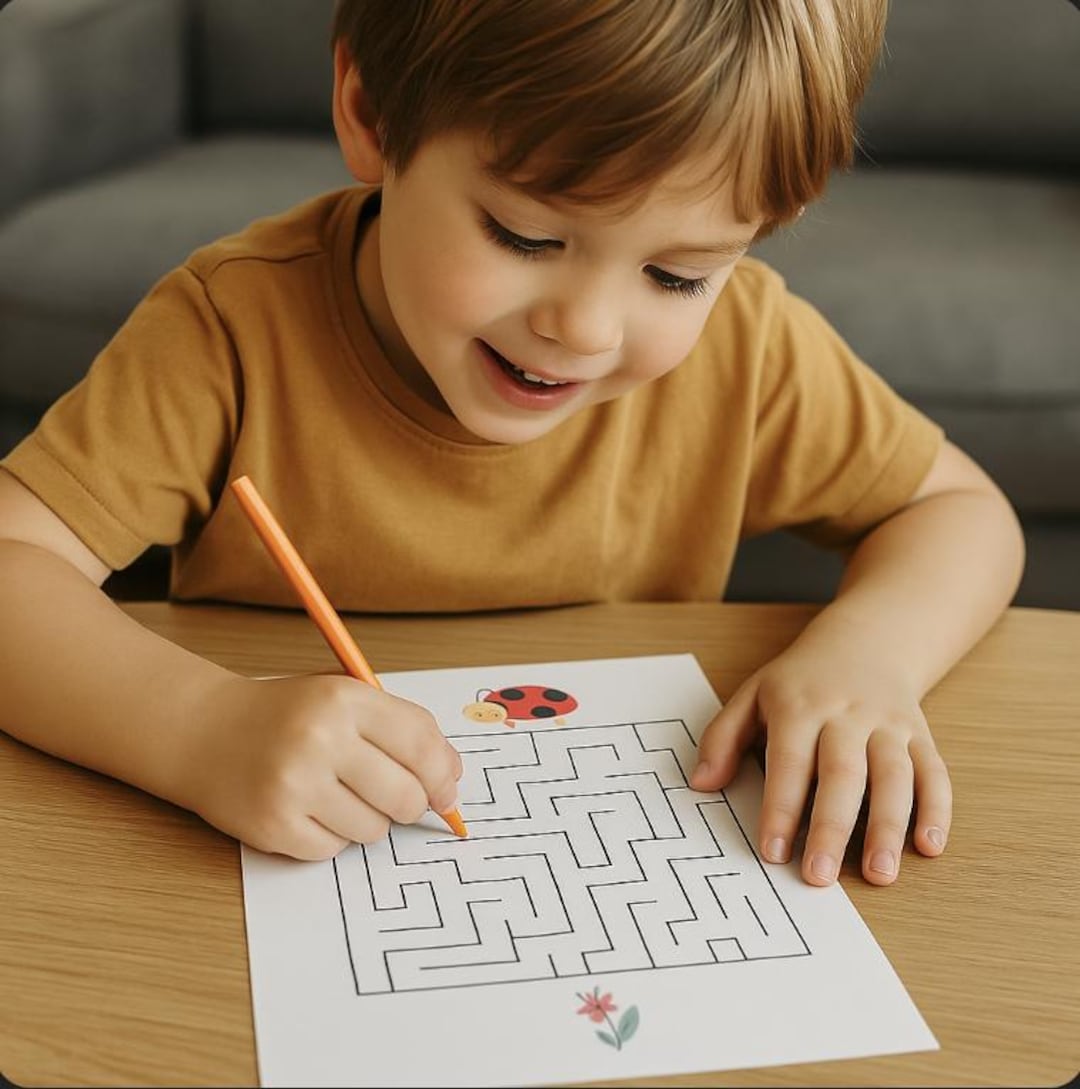Animal Maze Printable Pack · 9 Fun Labyrinths + Answer Key · Kids Logic ...