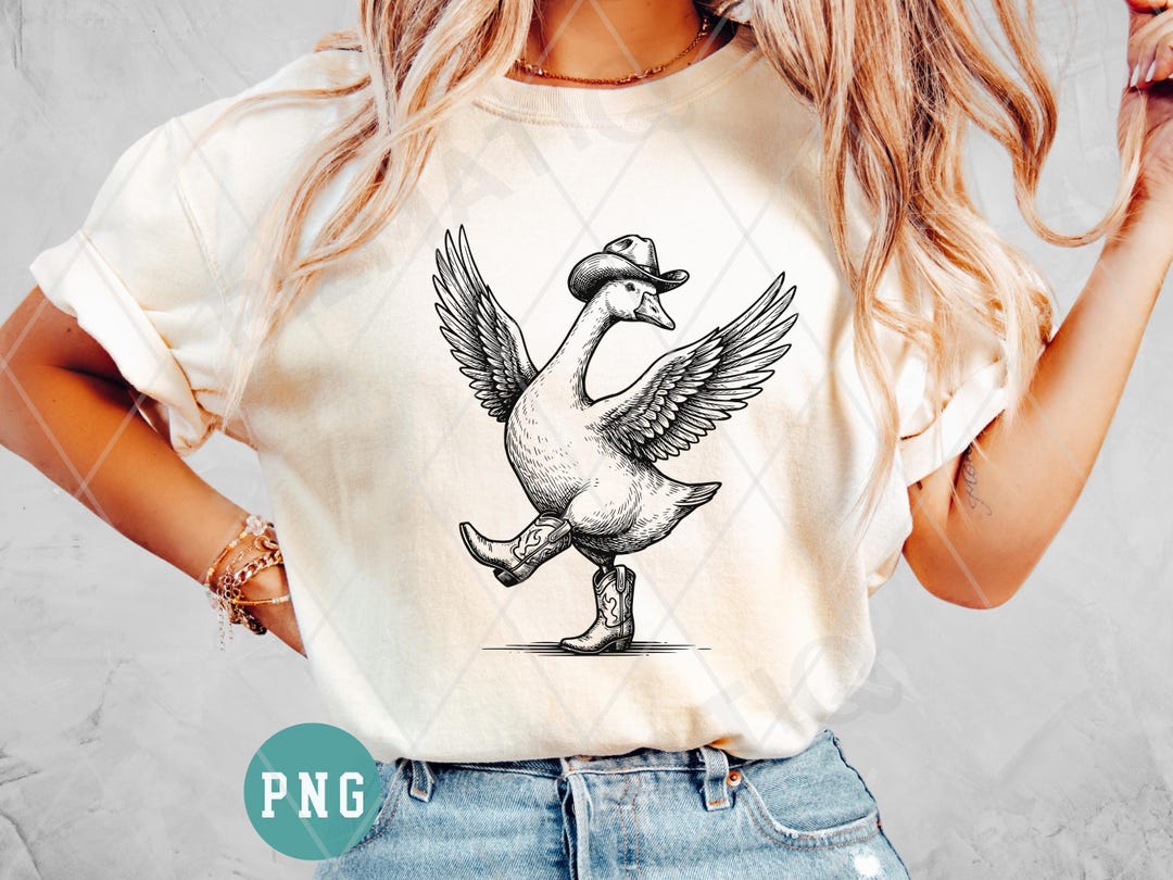 Dancing Goose PNG Shirt Design, Sublimation Design, Funny Goose Dance ...
