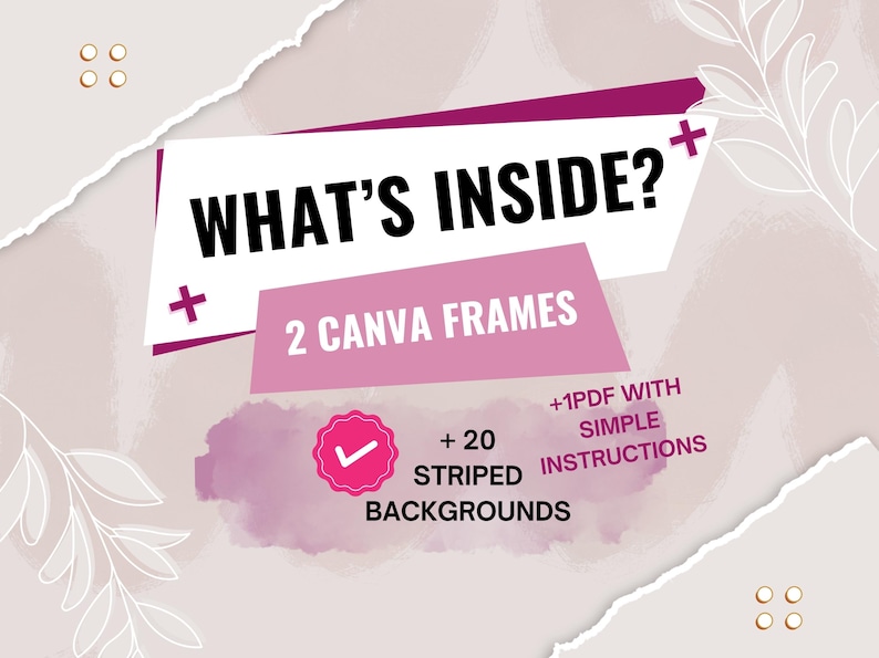 Editable Canva Border Frames Doodle Border Frames Canva Template Custom ...