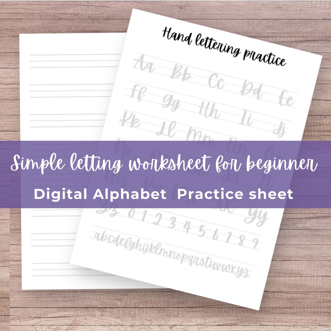 Handwriting Practice Workbook Printable Worksheets for Neat Tidy Clean ...