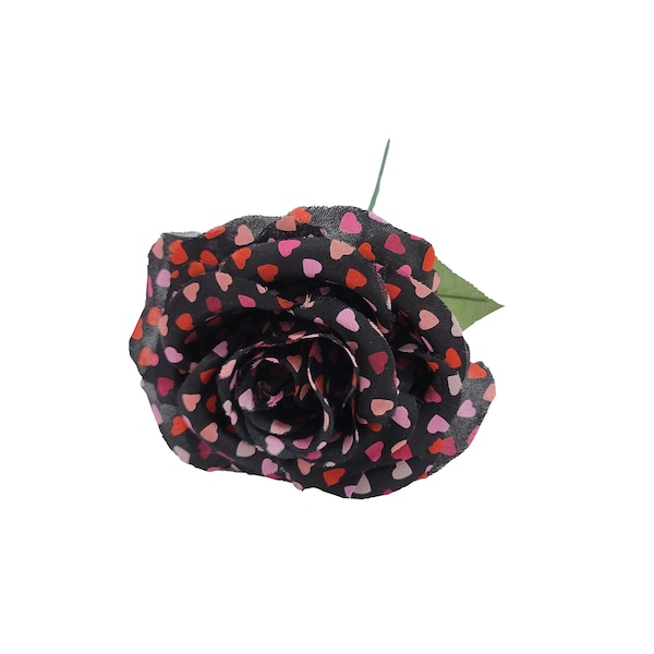 Black Long Stem Rose - Etsy