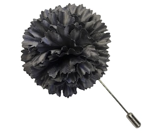 M&S Schmalberg 2 Black Silk Satin Jagged Carnation | Etsy
