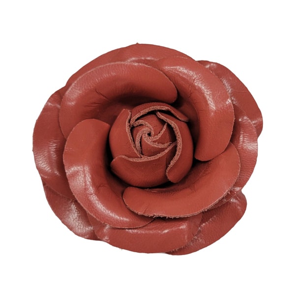 Leather Rose - Etsy