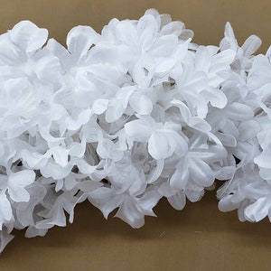 M&S Schmalberg 11" Silk Violet Flower Garland - Millinery Flower Pin ...