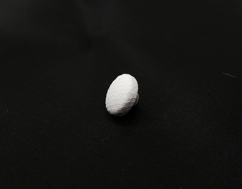 100 Bridal Fabric Covered Buttons Approx 7/16" (16 Ligne) - off White ...