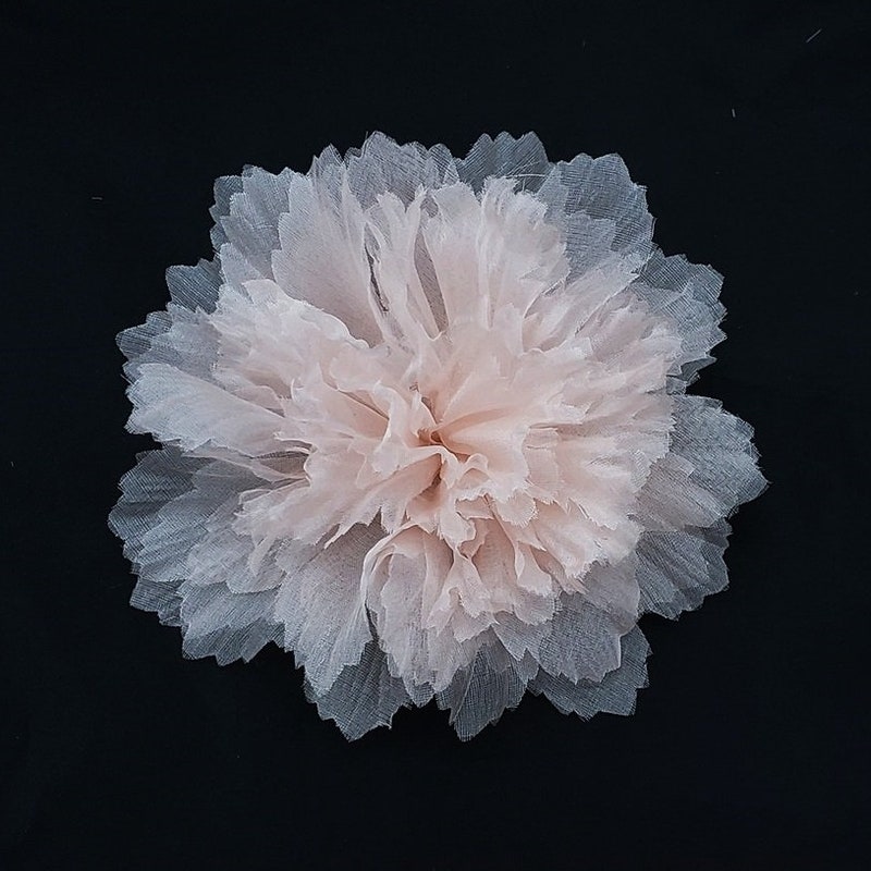 Pink Hair Flower - Etsy