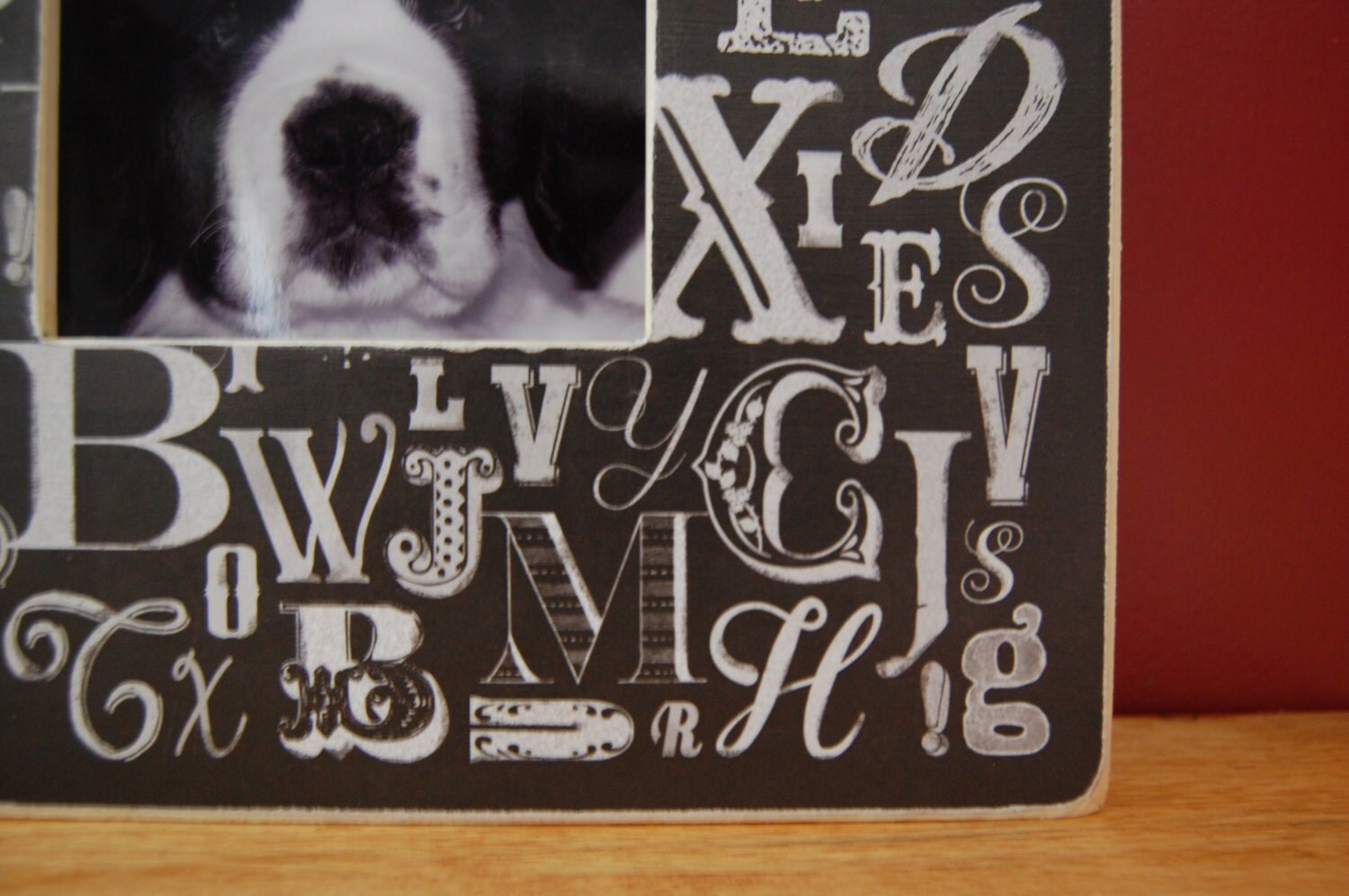 Picture Frame Alphabet Letters classic With a Touch of - Etsy