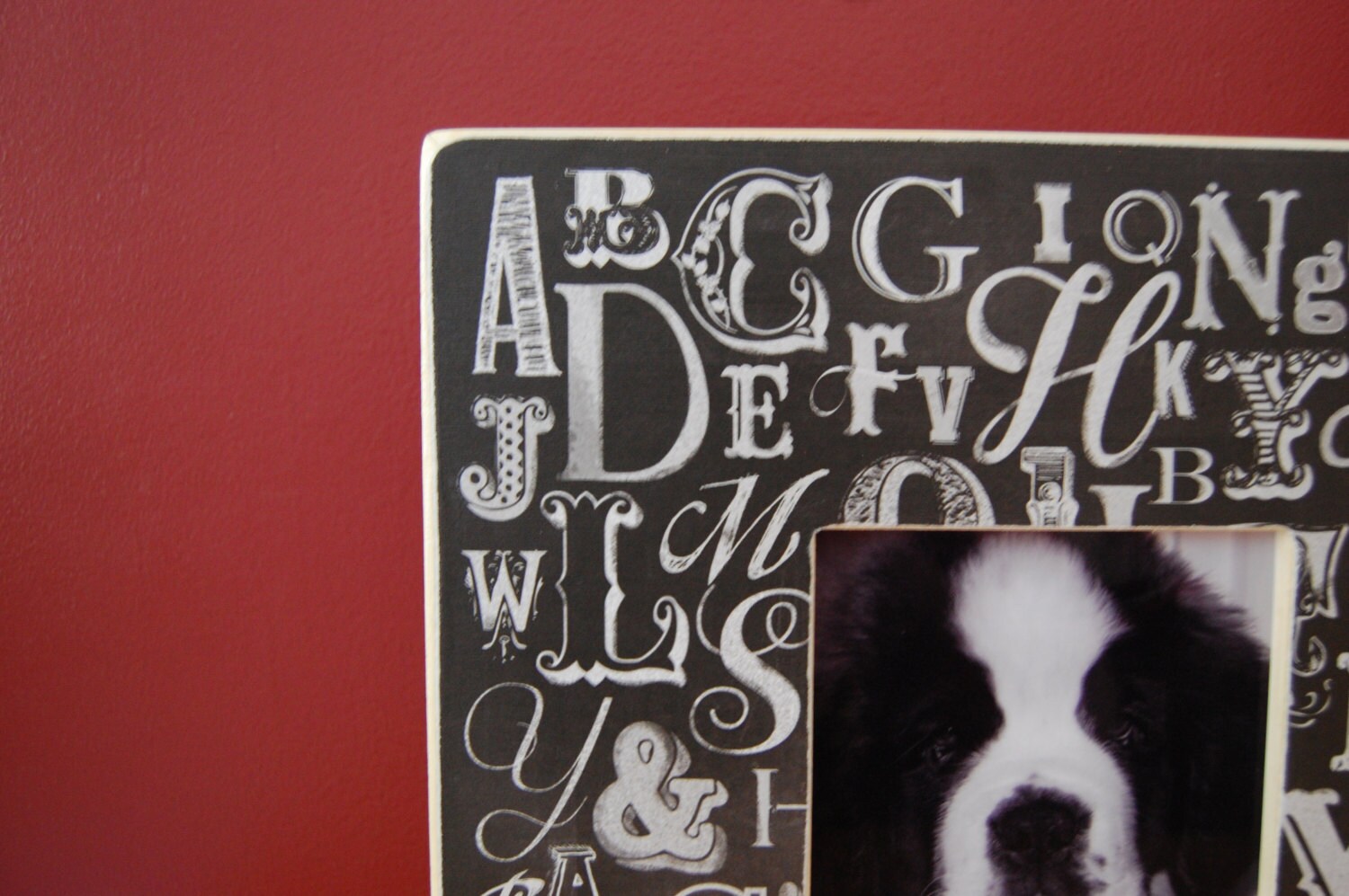 Picture Frame Alphabet Letters classic With a Touch of - Etsy