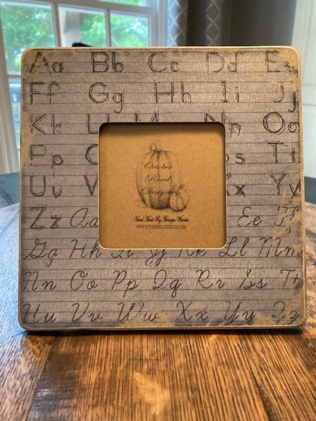 Letter Writing Frame by October Road Designs - Etsy