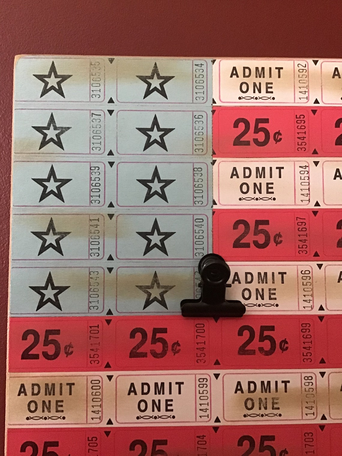 Patriotic ride Ticket Wood Photo Display by - Etsy