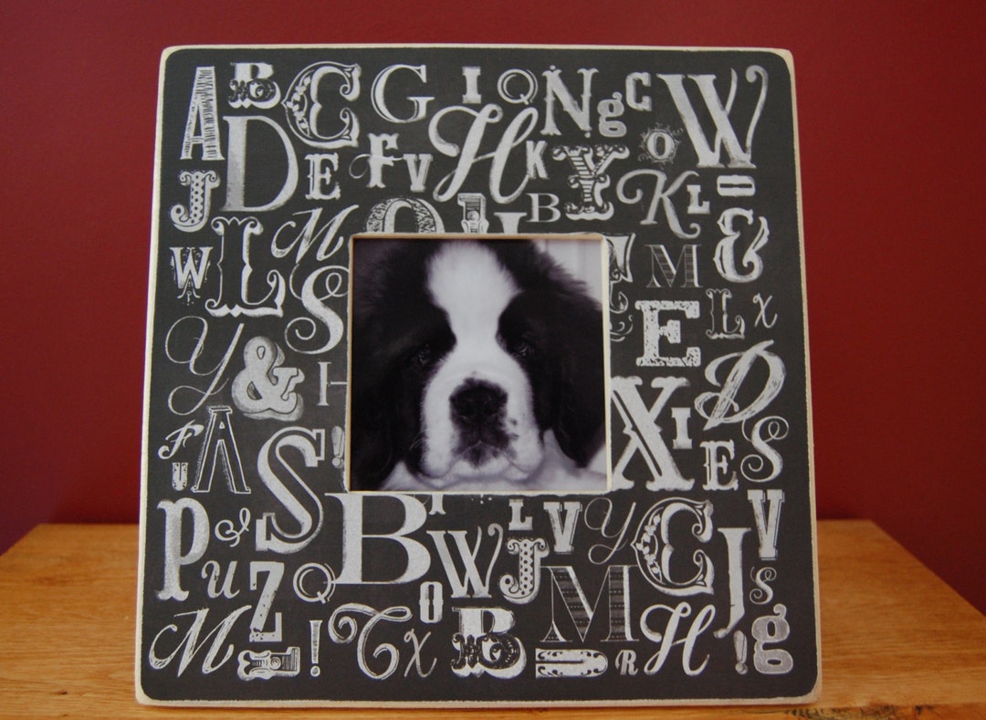Picture Frame Alphabet Letters classic With a Touch of Schoolhouse ...