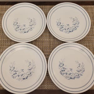 Vintage Corelle COLONIAL MIST Pattern Dinnerware Set of 12 - Etsy