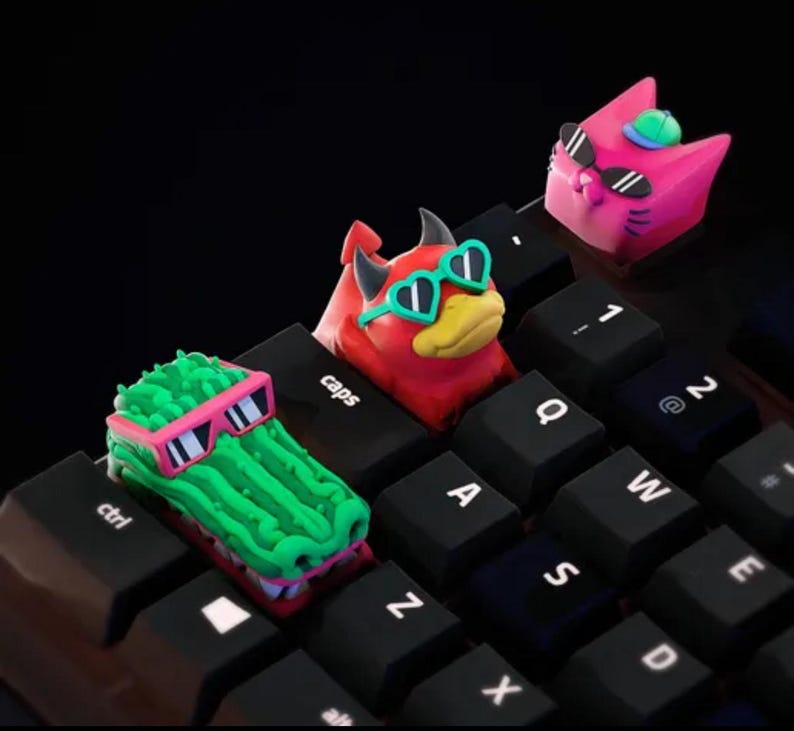 Artisan Keycaps – 3D Printed & Hand-painted Keycaps for Mechanical ...