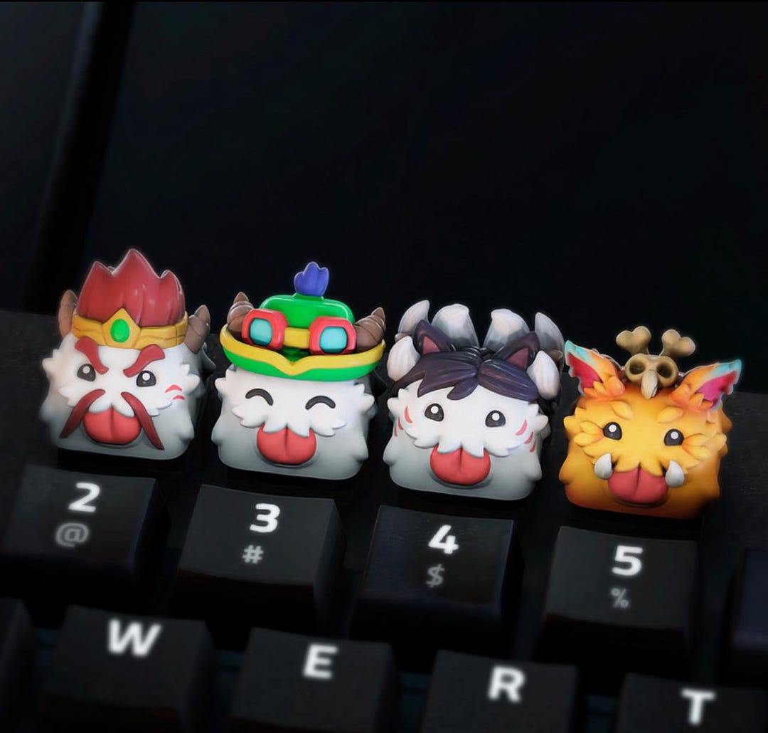 Poros LOL Artisan Keycaps – 3D Printed & Hand-painted Keycaps for ...