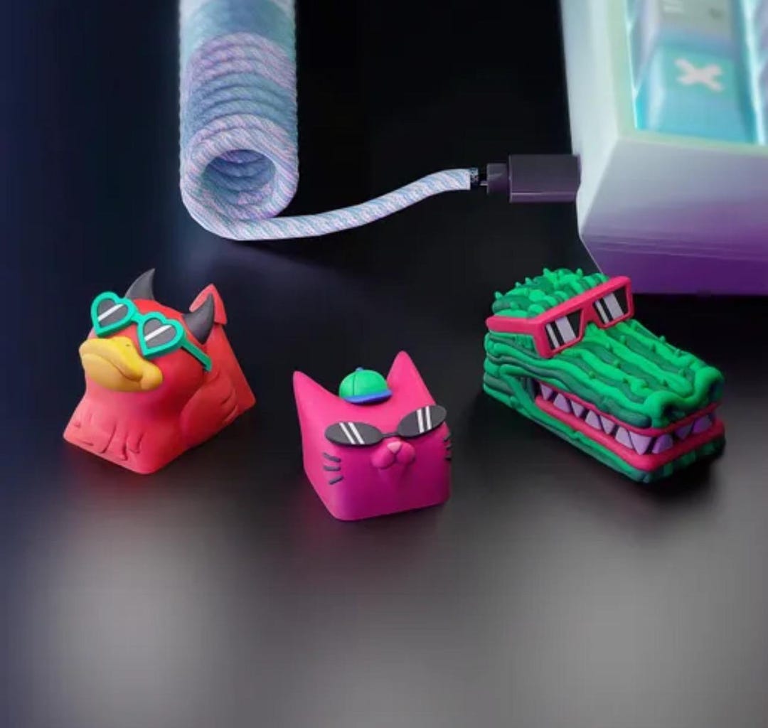 Artisan Keycaps – 3D Printed & Hand-painted Keycaps for Mechanical ...