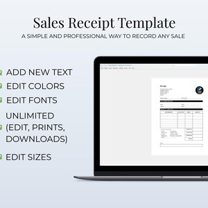 Editable Receipt Template | Customer, Cash & Order Receipts | Canva ...