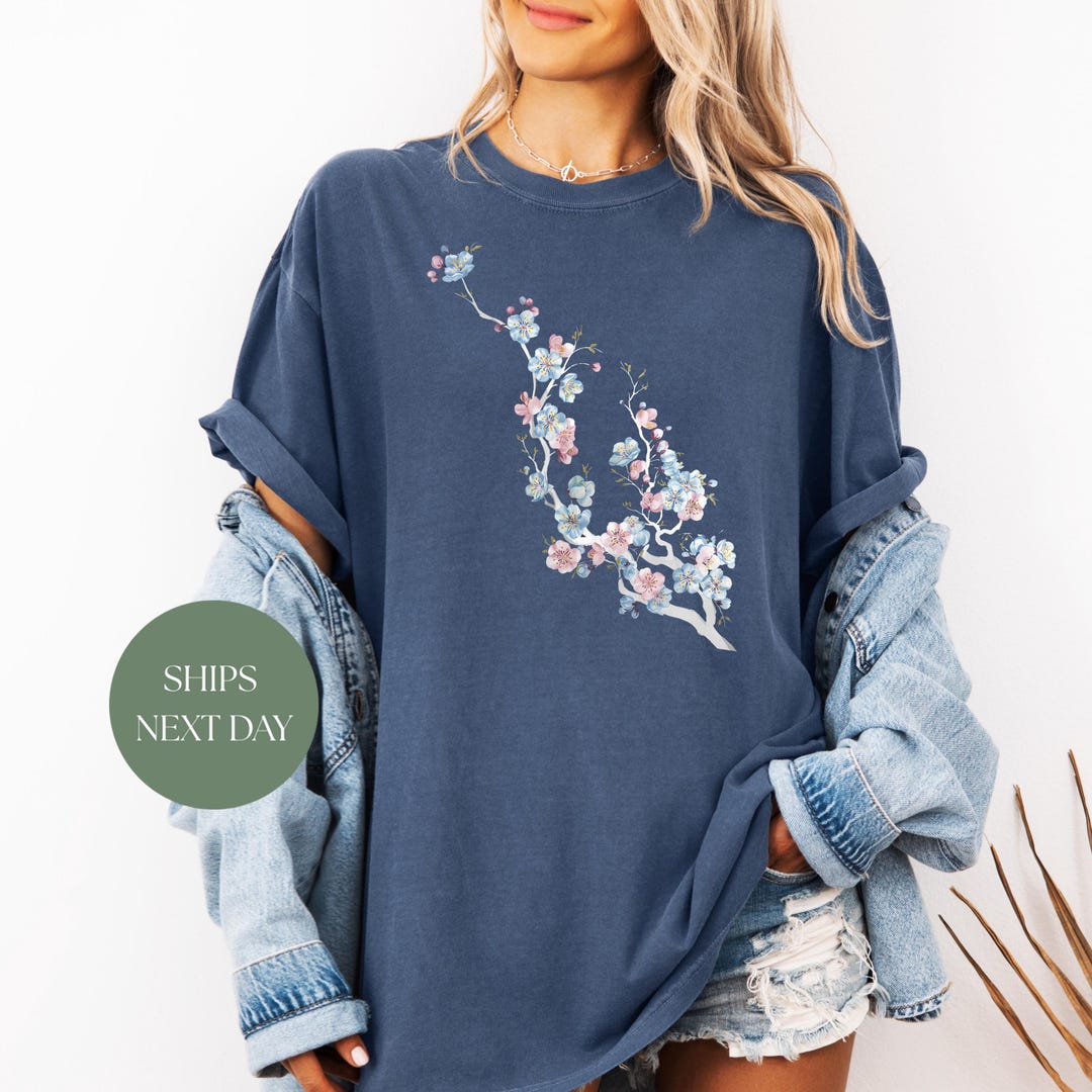 Comfort Colors Dark Sakura Trans Pride Shirt - Etsy