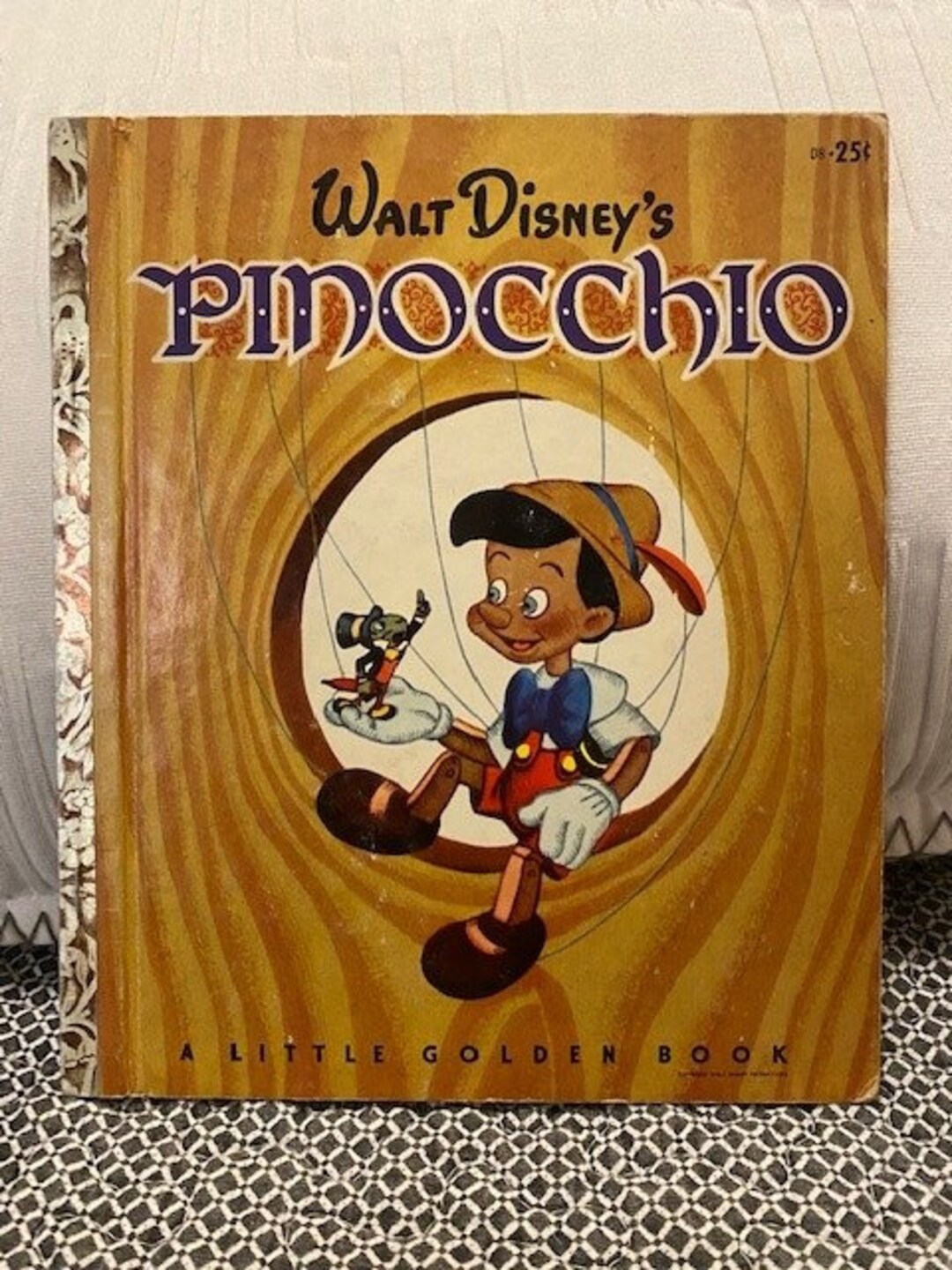 Vintage Pinocchio Little Golden Book - Etsy