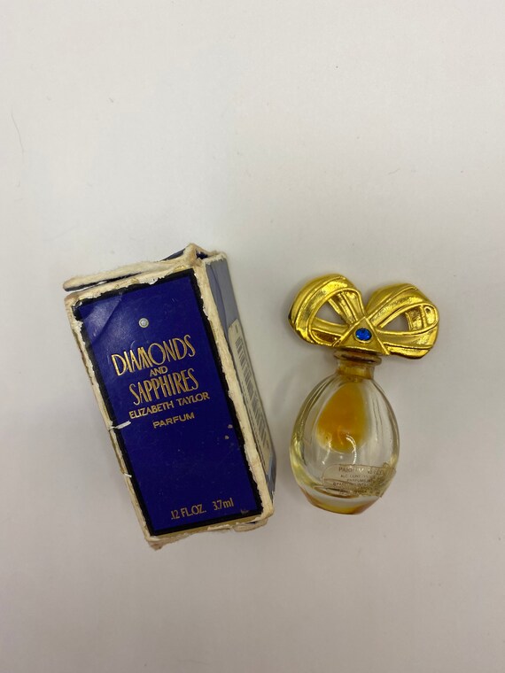 Miniature Elizabeth Taylor Diamonds & Sapphires Perfu… - Gem