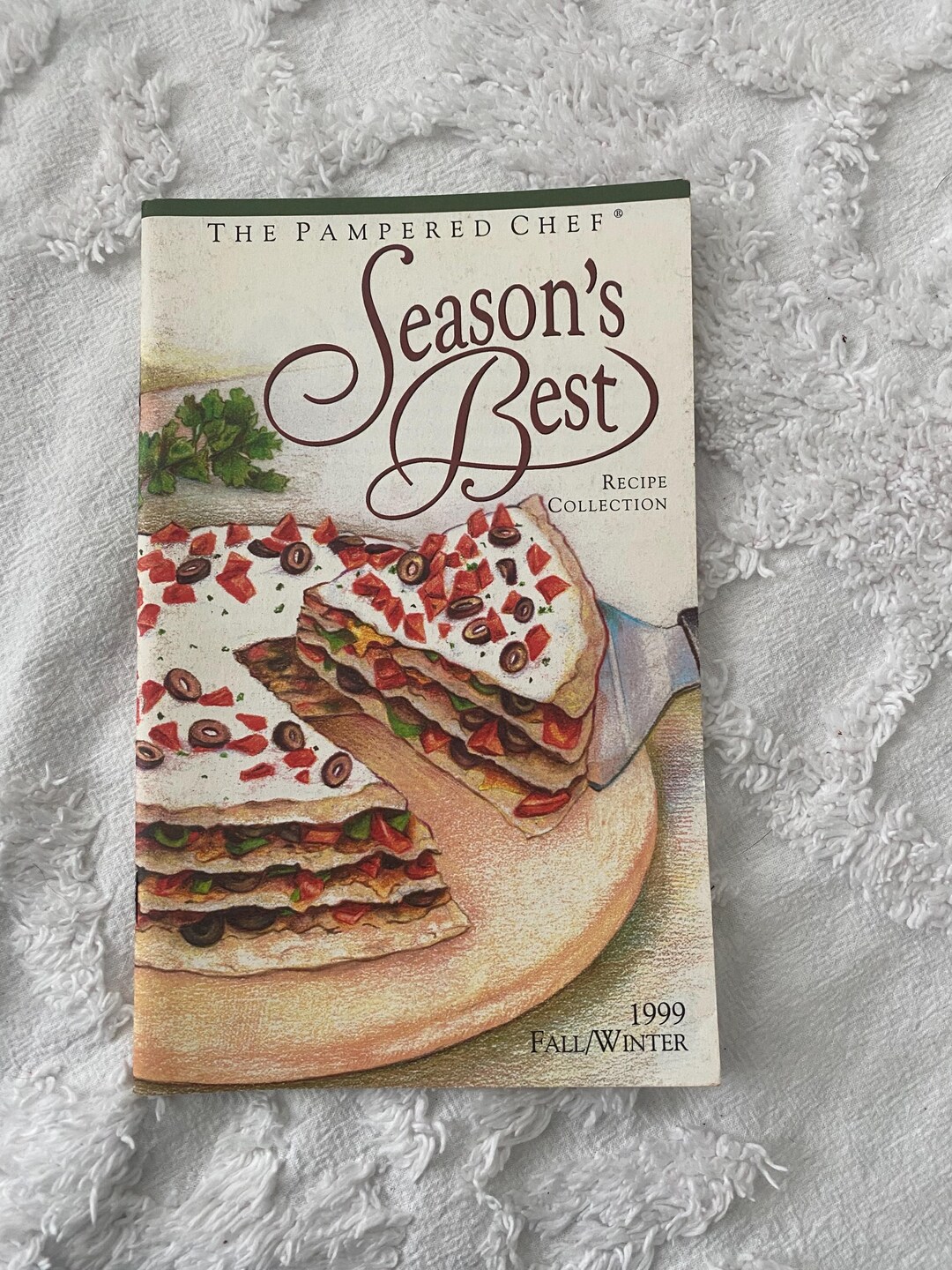 1999 Pampered Chef Season's Best Fall Winter Cookbook - Etsy