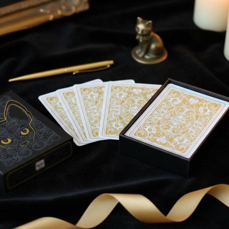 Cats Century — Luxury Cat Playing Cards Deck - Etsy