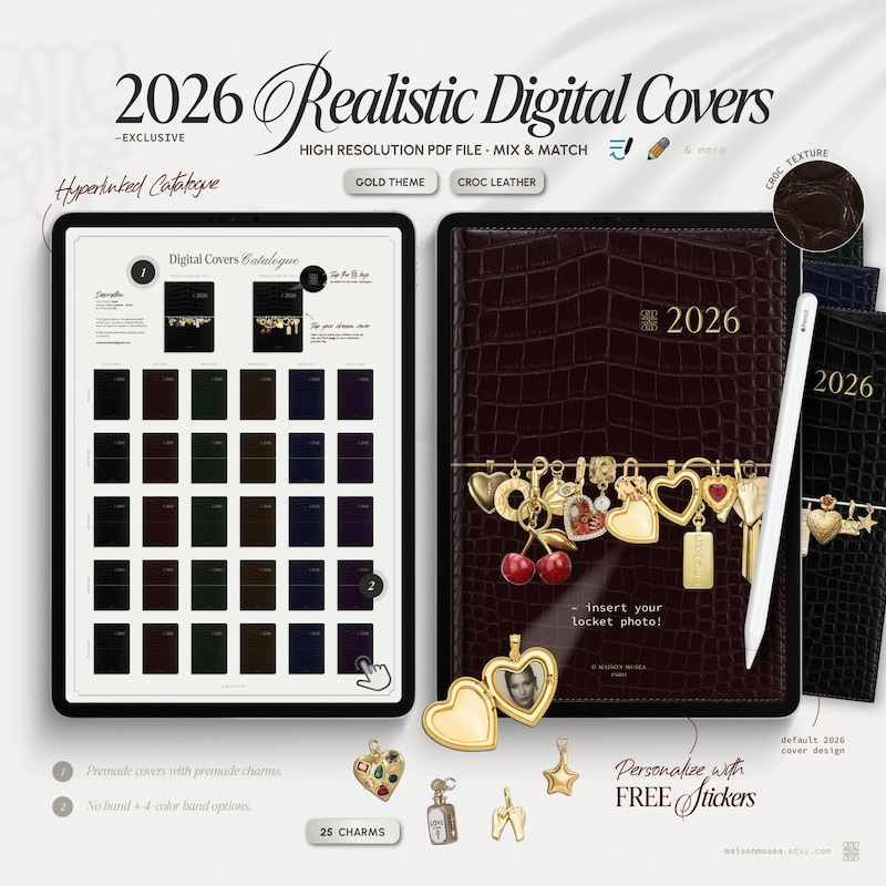 Leather Planner Luxury - Etsy