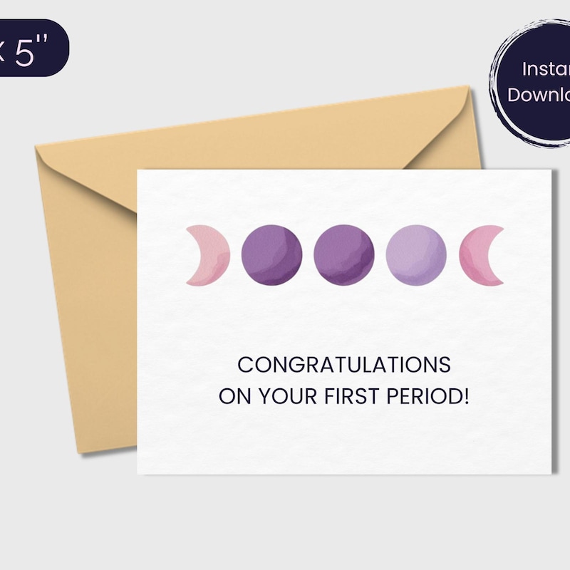 First Period Kit - Etsy