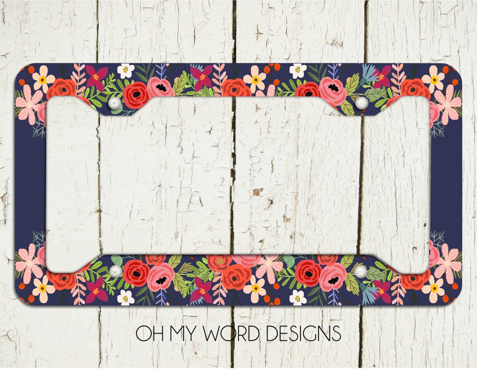 Personalized Car Tag-personalized License Plate-monogram Car - Etsy