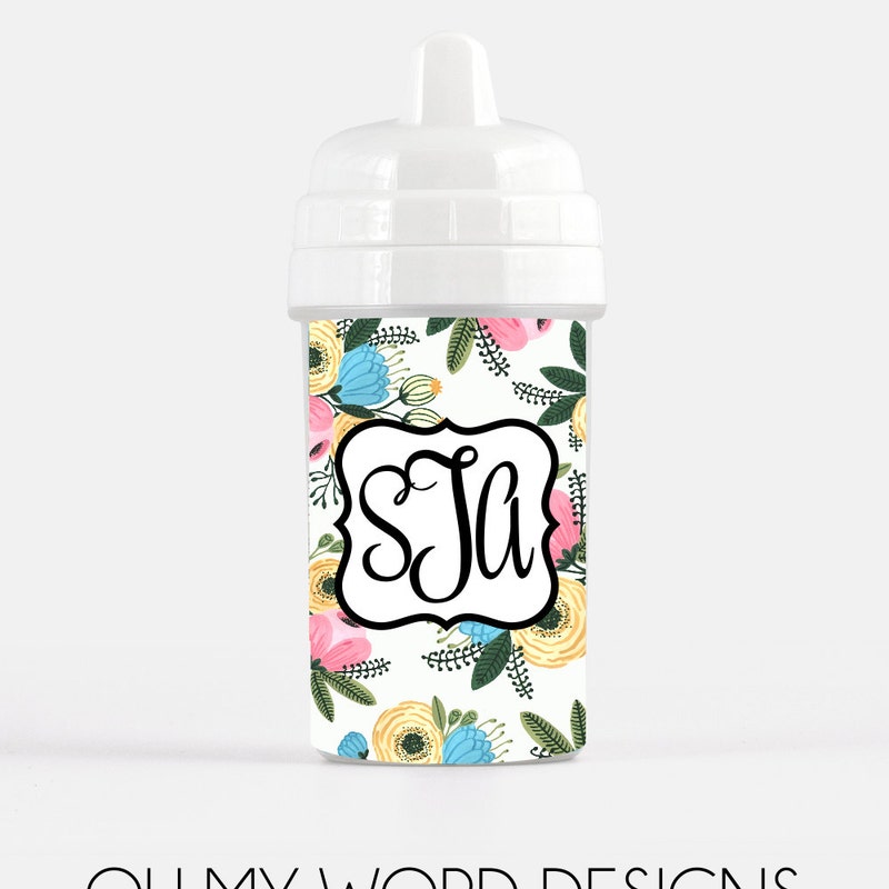 Monogram Sippy Cup - Etsy