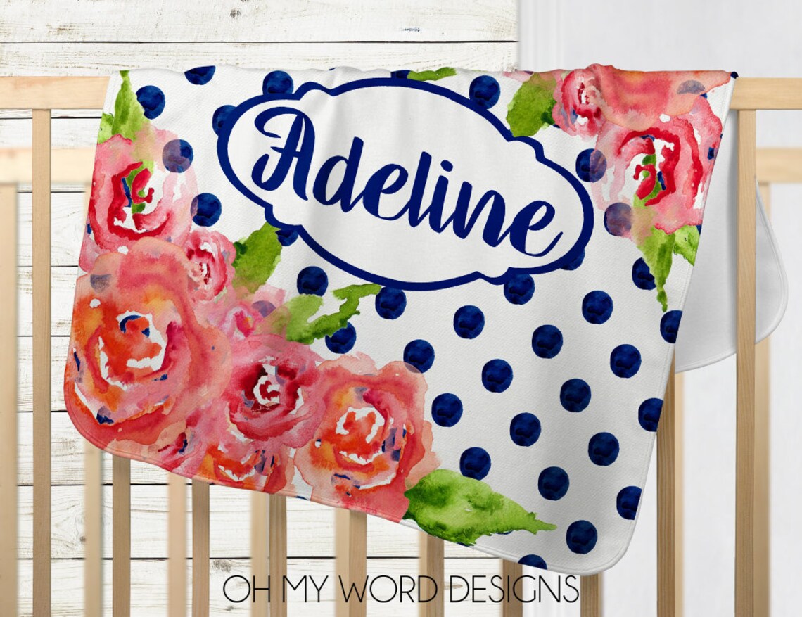 Personalized Baby Blanket-fleece Baby - Etsy