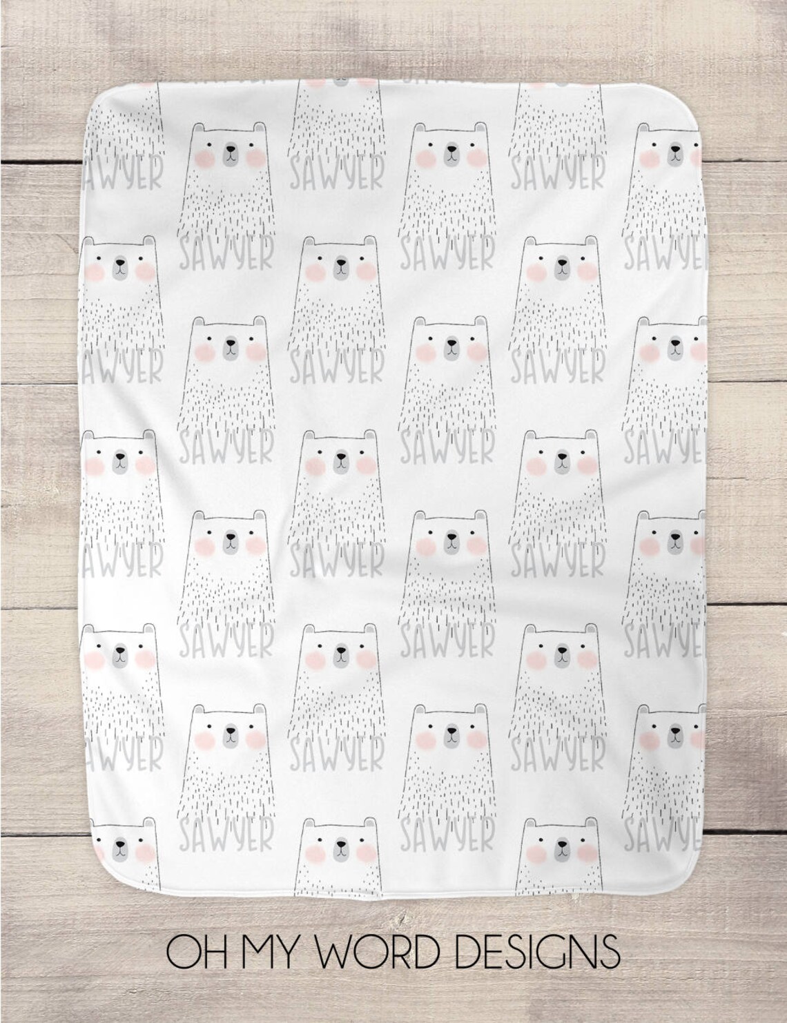 Personalized Baby Blanket-fleece Baby Blanket-monogram Baby - Etsy