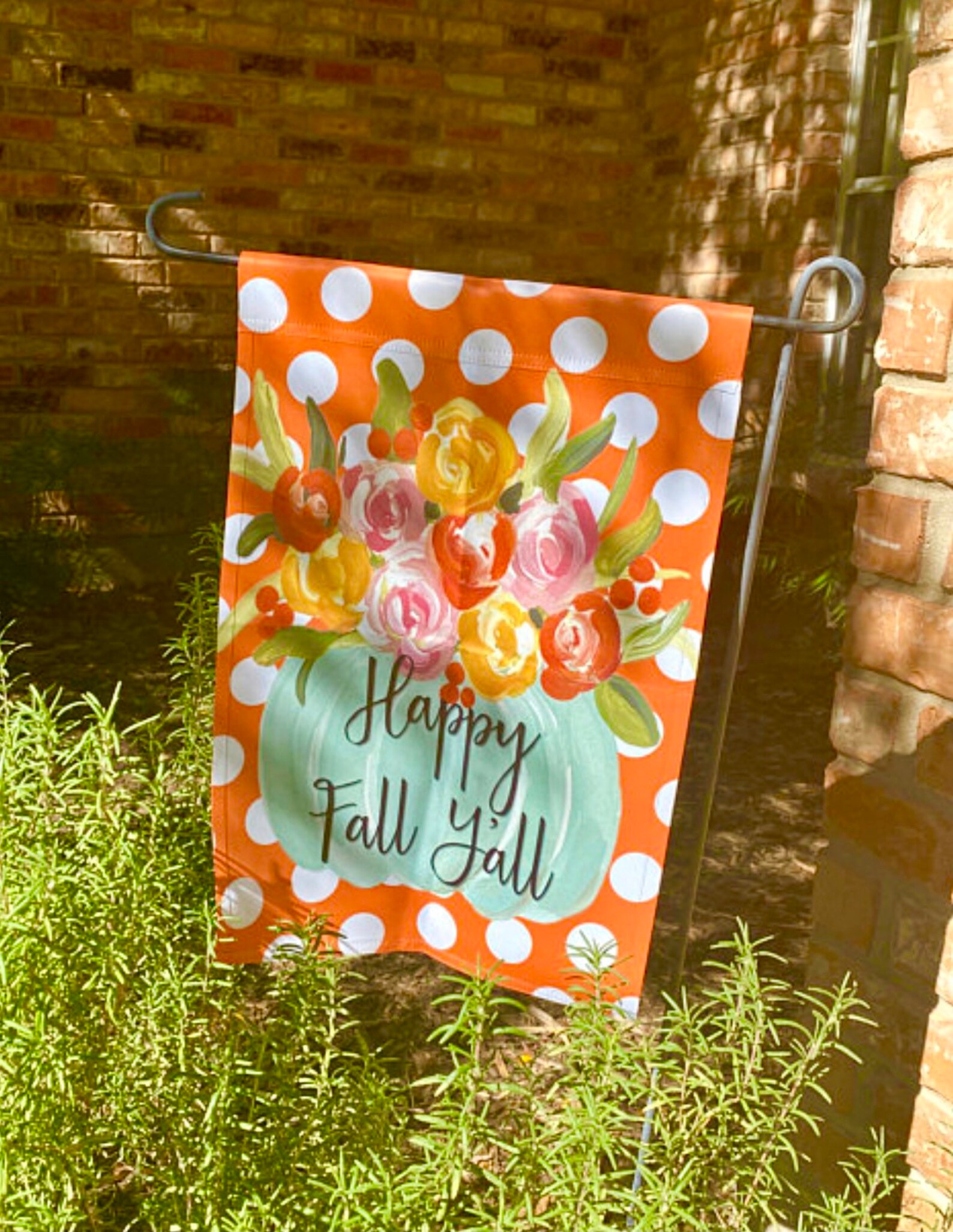 Welcome Fall Y'all Garden Flag-fall Garden Flag-welcome - Etsy