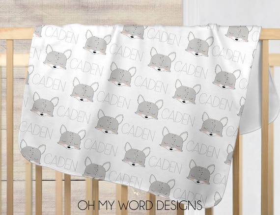 Personalized Baby Blanket-fleece Baby Blanket-monogram Baby | Etsy