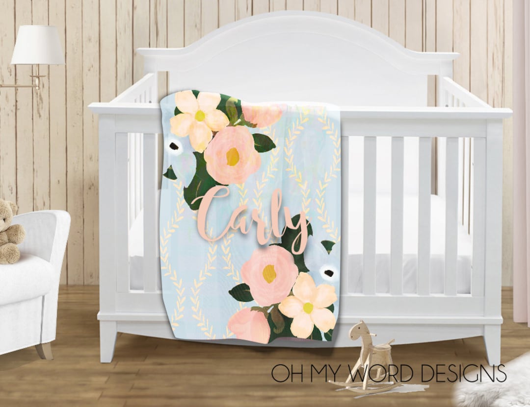 Personalized Baby Blanket-fleece Baby Blanket-monograms-receiving ...