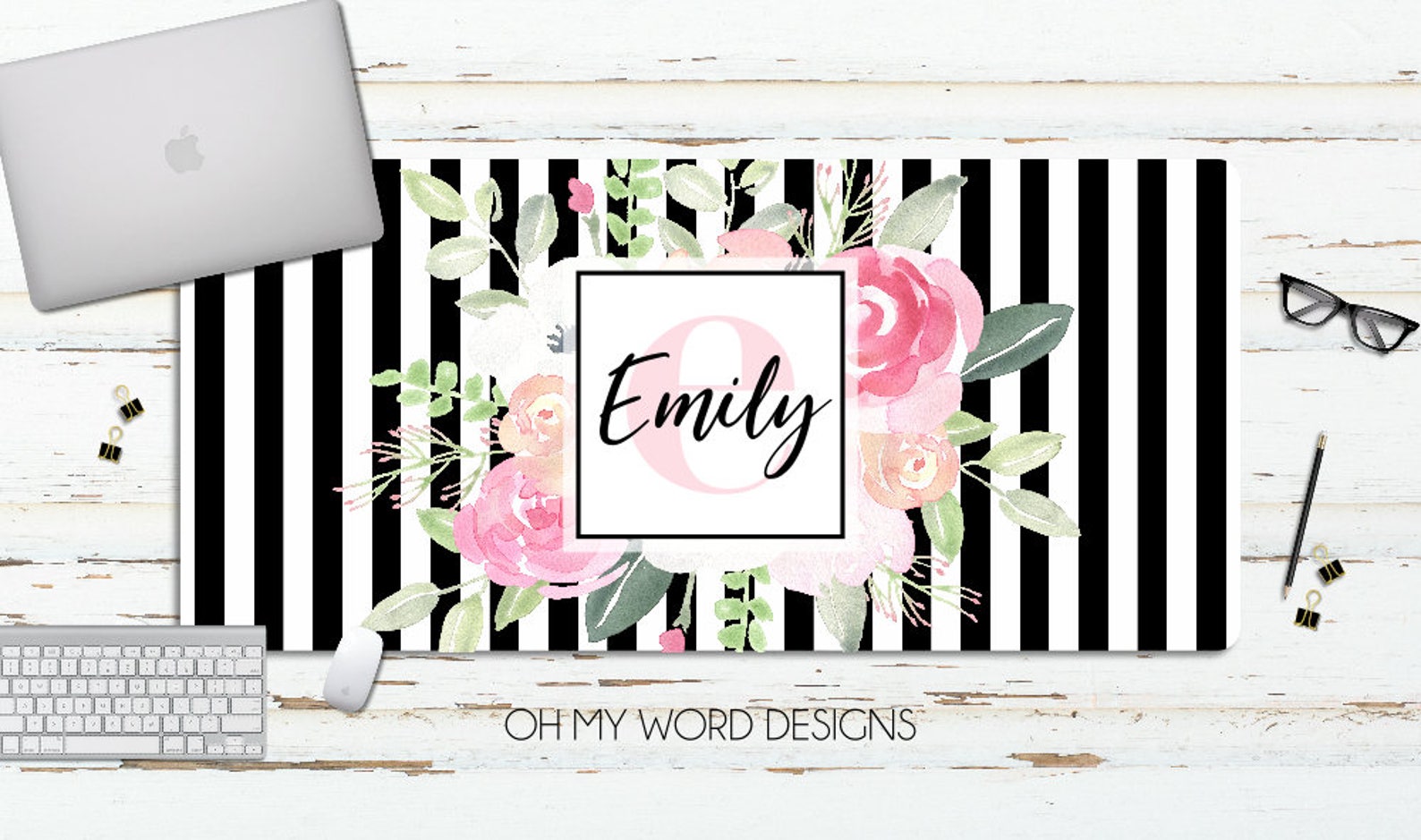 Over Sized Personalized Desk Mat-desk Mat-over Sized Mouse - Etsy Canada