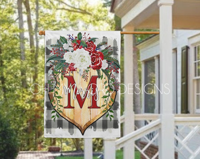 Christmas Flag-personalized Garden Flag-welcome Flag-merry Christmas ...
