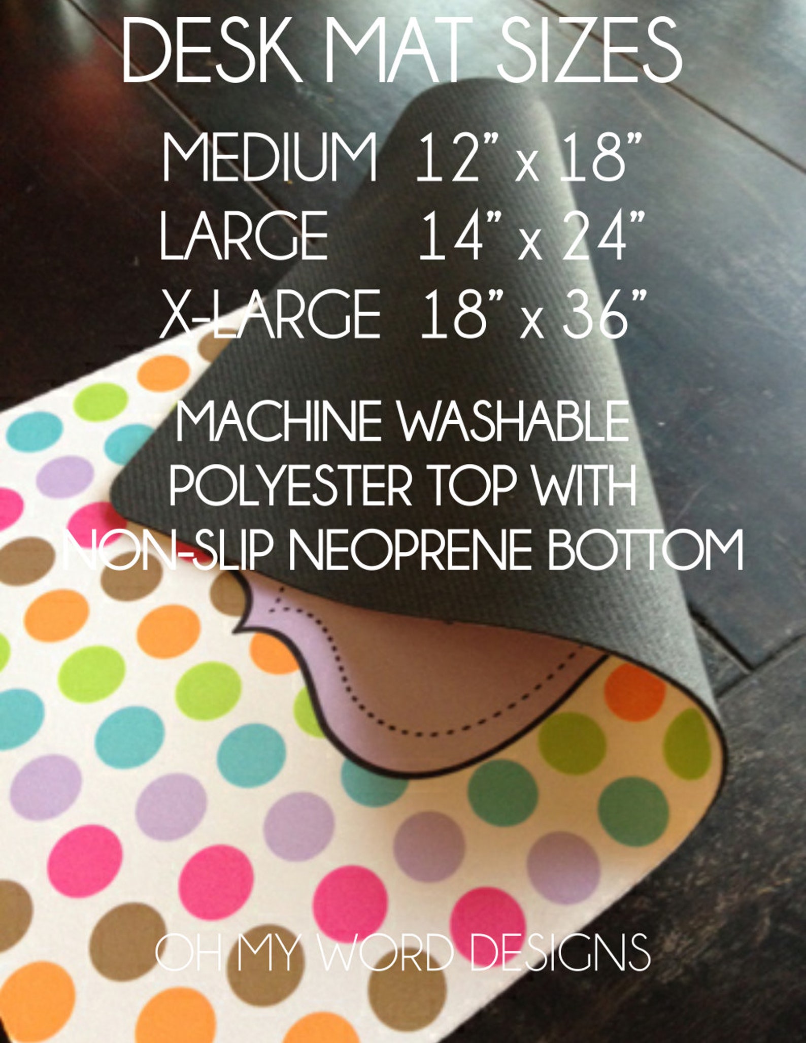 Personalized Desk Mat-desk Mat-over Sized Mouse Pad-neoprene - Etsy