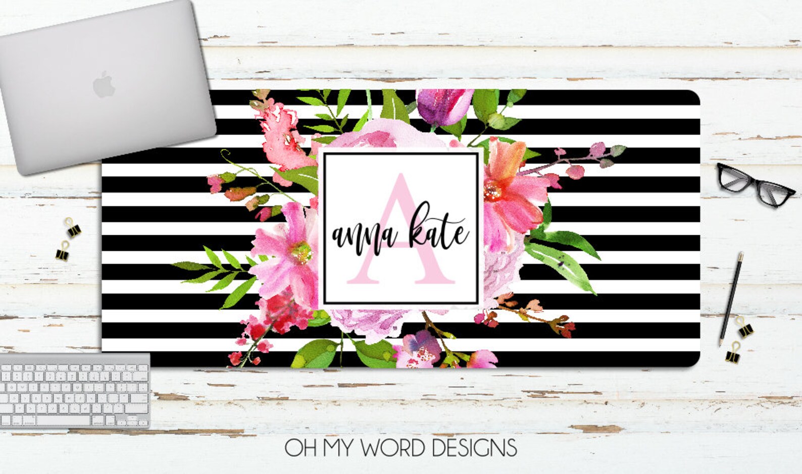 Over Sized Personalized Desk Mat-desk Mat-over Sized Mouse | Etsy