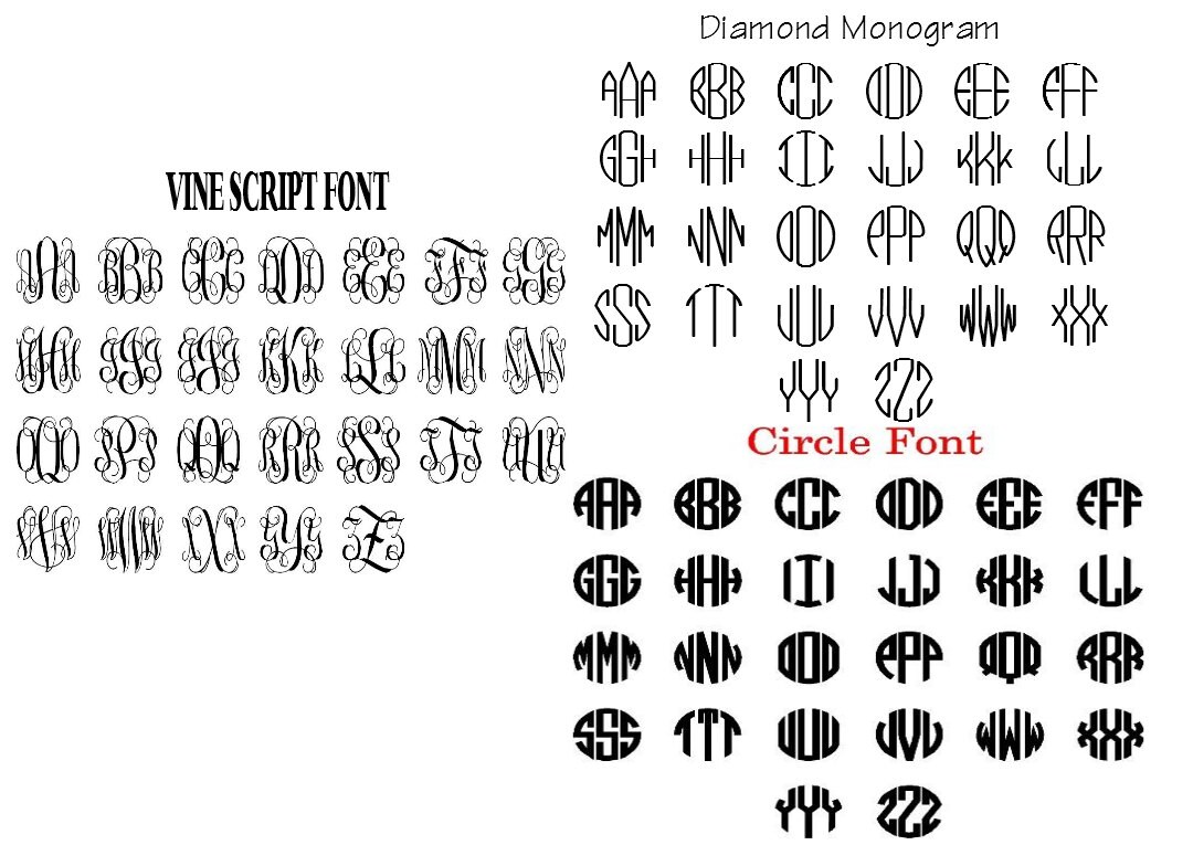 Monogram Mouse Pad-monogram Mouse Pad-desk - Etsy