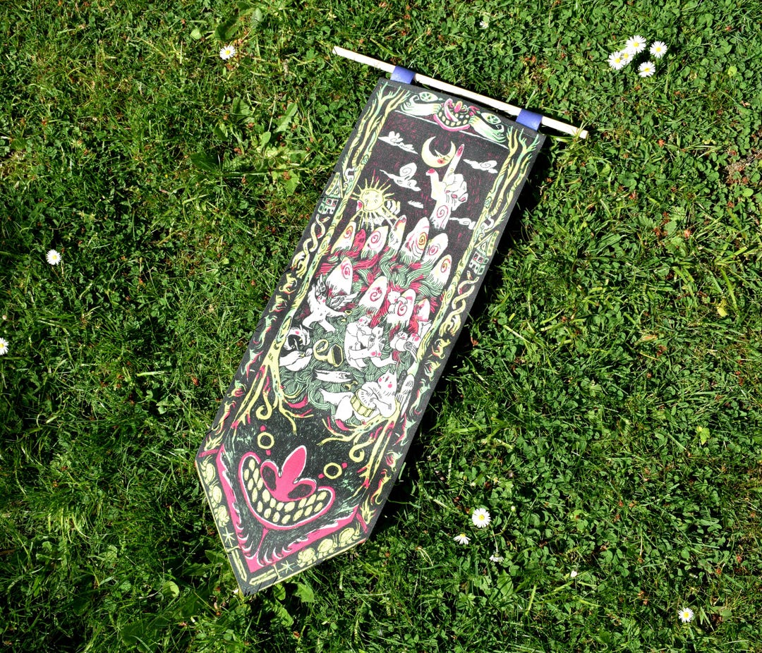 May Day Beltane Folk Wall Hanging - Etsy