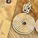Silver Aluminum Wire Earrings: Handmade Abstract Sterling Earwire - Etsy